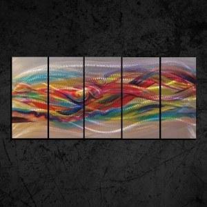 Coloured Metal Wall Art - Coloured Metal Art WOW FACTOR you deserve