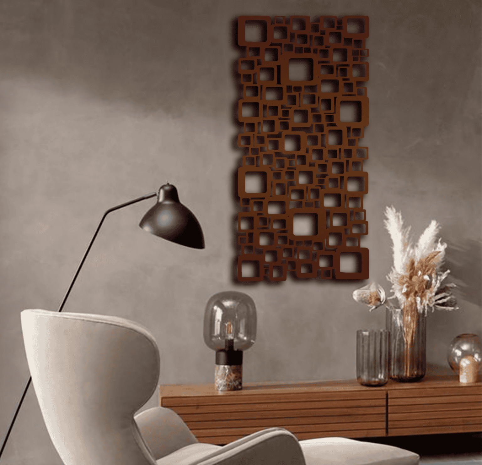 Rustic Bloom - Metalistik Metal Wall Art